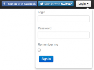 Creating a Login Form via Bootstrap Navbar Dropdown - Michael Welburn